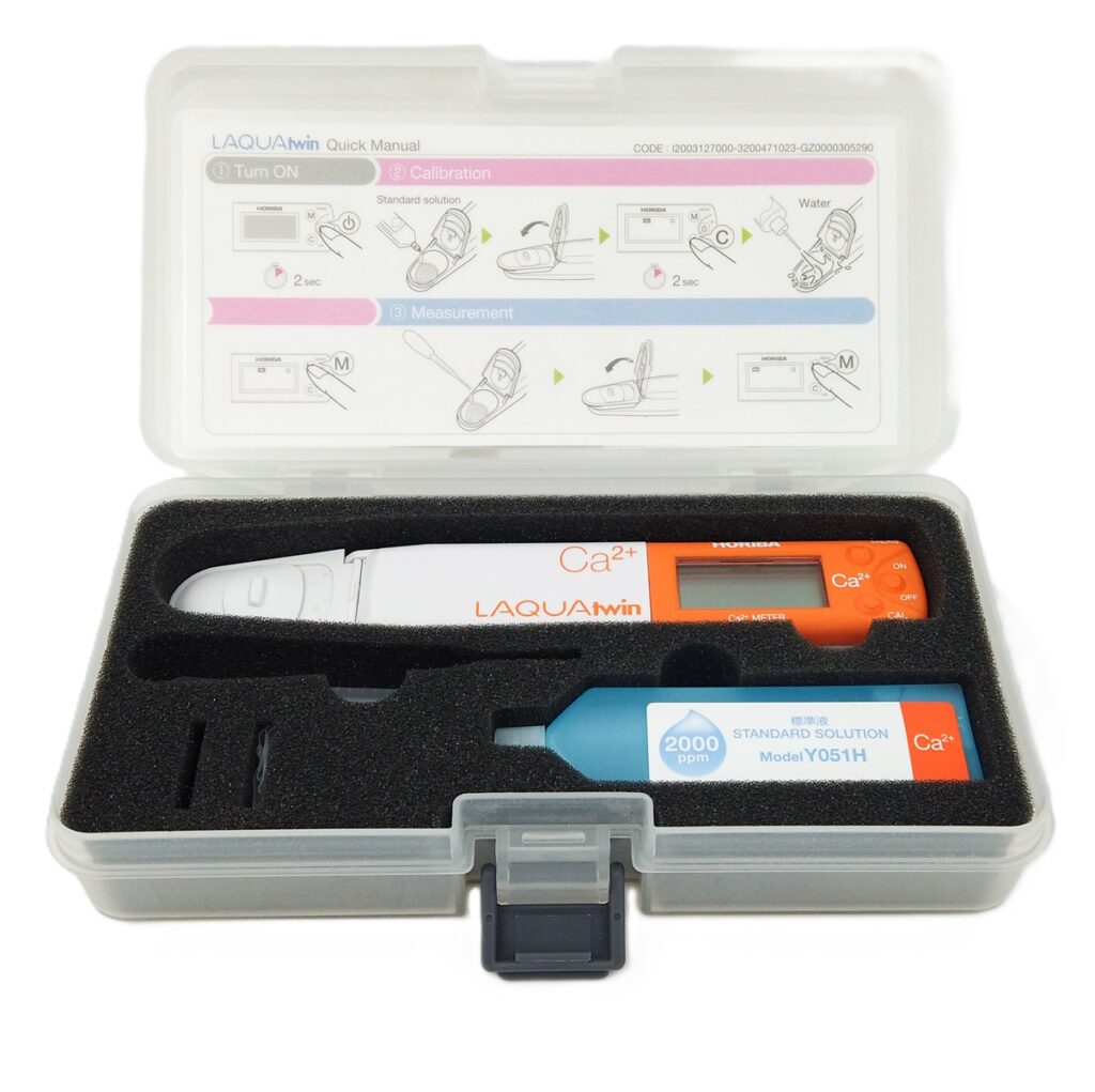 Medidor portátil de iones Calcio ( Ca2+). Modelo LAQUATwin-Ca-11, marca ...