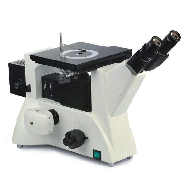 Microscopio invertido metalográfico. Modelo XJL-20, marca Biokan - Norces